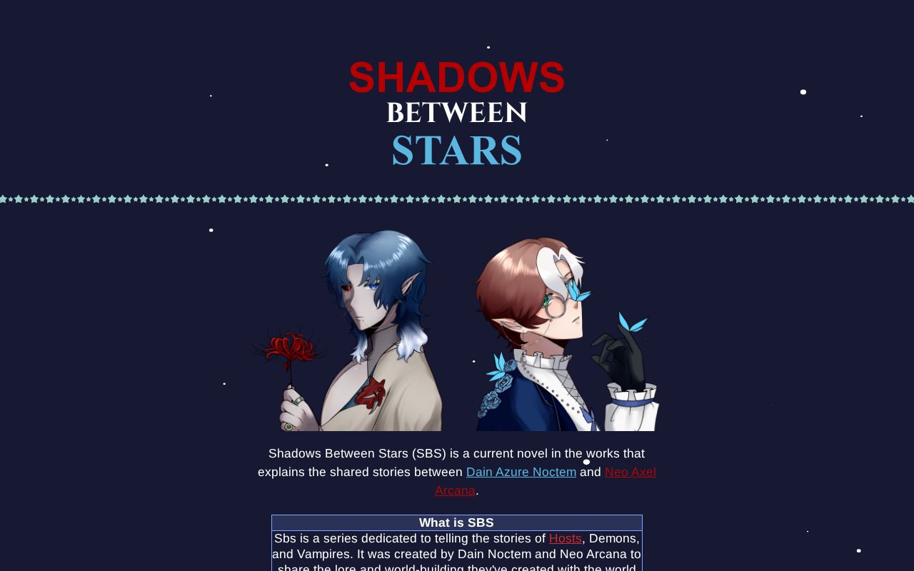Shadows Between Stars